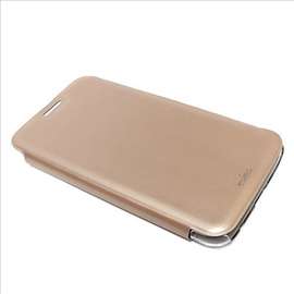 Futrola Puro book cover za s6 edge gold