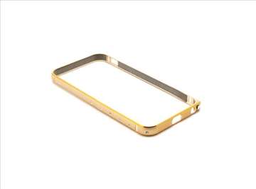 Bumper Creative Cirkon za Iphone 5 gold