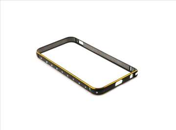 Bumper Creative Cirkon za Iphone 5 crni