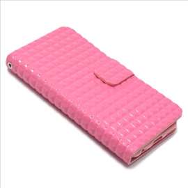 Futrole za Iphone 5 bi fold diamond roza