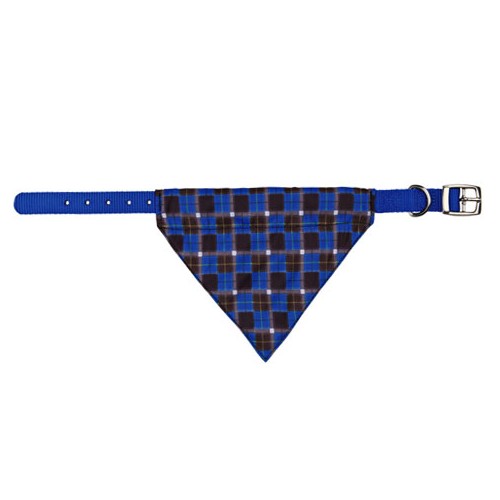 Ogrlica za psa sa maramom plava 43-55 cm
