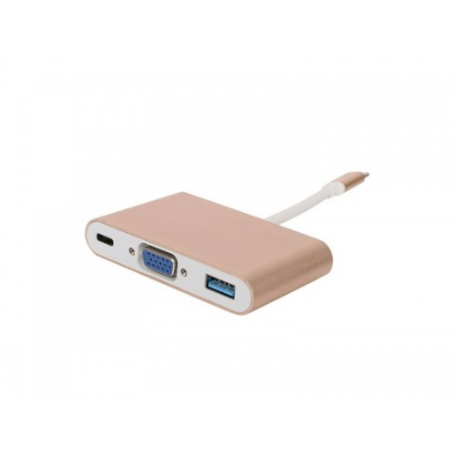 USB Tip C na VGA + USB 3.0 adapter 3.1 UVA-23