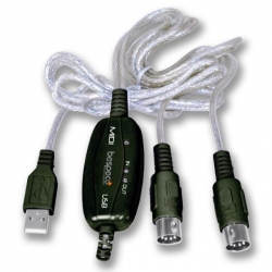 Midi USB interface kabl Bespeco BMUSB100