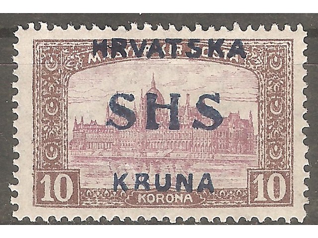 1918 - SHS 10 Kr MH