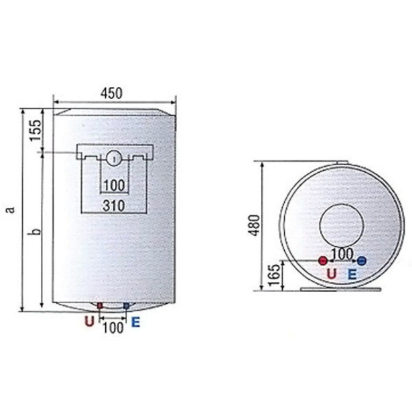 Ariston bojler PRO1 R 80L