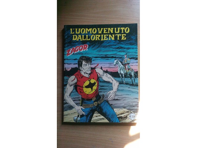 Zagor 485 L`uomo venuto dall`oriente