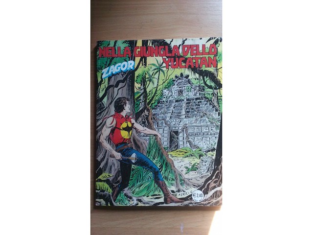 Zagor 476 Nella giungla dello Yucatan