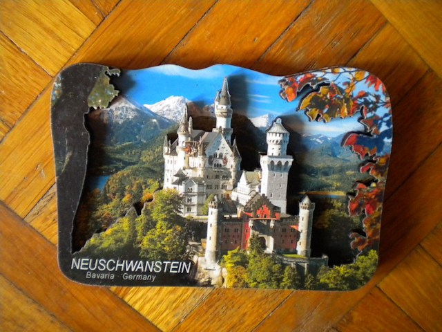 NEUSCHWANSTEIN Bavaria Germany, magnet