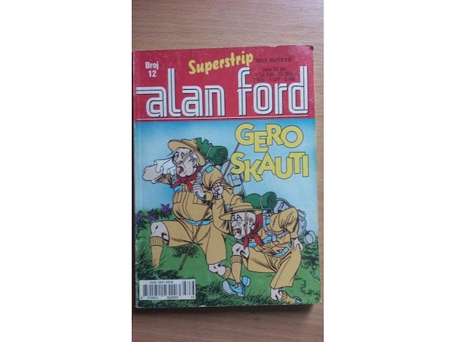 Alan Ford 12 Gero skauti