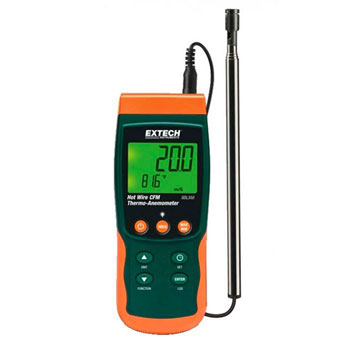 Extech "Hot-wire" merač i snimač brzine i temperature vazduha SDL 350