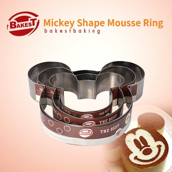 Mickey Mouse set od 3 kalupa od inoxa