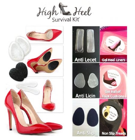 High Heel Survival Kit - Set uložaka za udobniju obuću