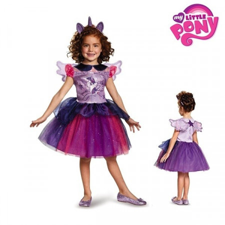 Kostimi za devojčice My Little Pony - Twilight Sparkle, Rainbow Dash i Pinkie Pie