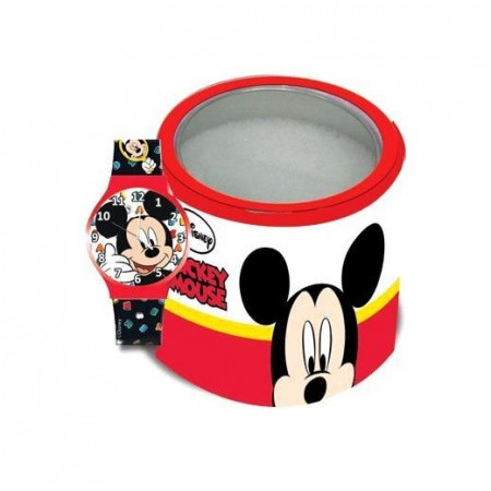 Dečiji sat Mickey Mouse u metalnoj kutiji