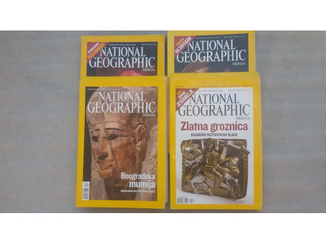 Nacionalna geografija 12.primeraka