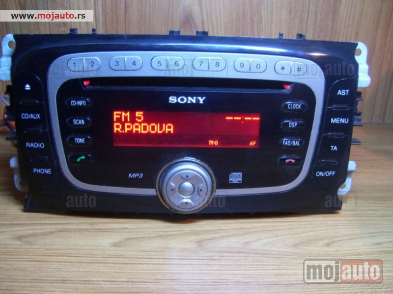Ford mondeo focus CD MP3 radio SONY