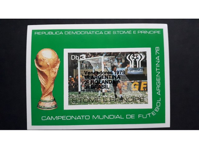 Sport fudbal SP ARG - Sao Tome 1979. ** Čisto Bl/6