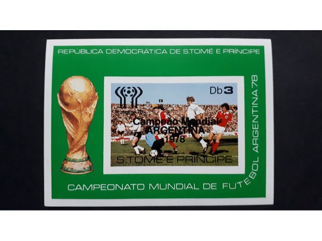 Sport fudbal SP ARG - Sao Tome 1979. ** Čisto Bl/5
