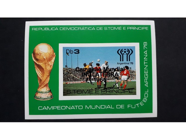 Sport fudbal SP ARG - Sao Tome 1979. ** Čisto Bl/4