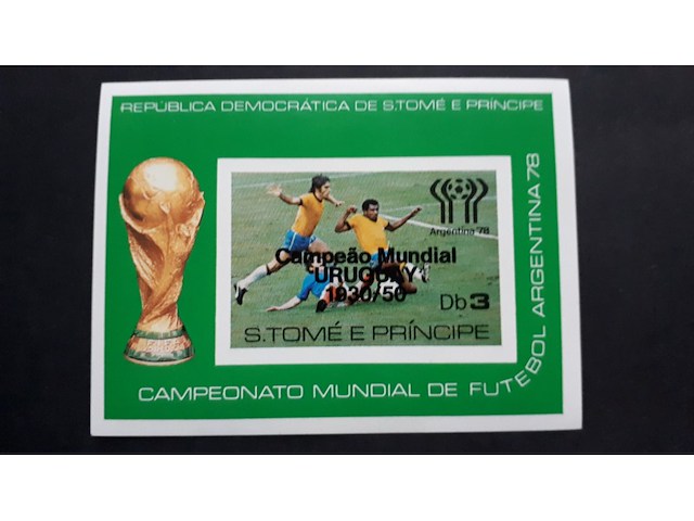 Sport fudbal SP ARG - Sao Tome 1979. ** Čisto Bl/1