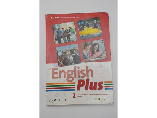 English Plus 2 udzbenik iz engleskog za 6 razred Logos