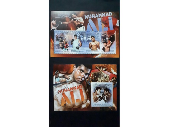 Sport - Boks - Muhammad Ali - Burundi 2012. ** Komplet