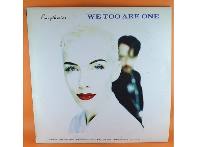 Eurythmics ‎– We Too Are One . LP