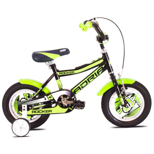 Dečiji Bicikl Rocker 12'' Crna i Zelena