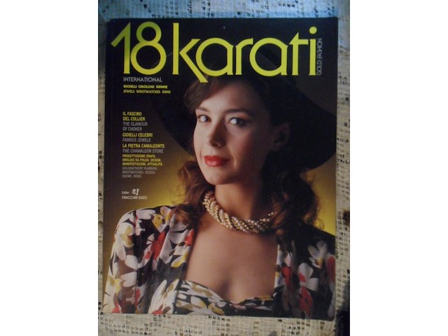 18 KARATI 1989. GOLD&;;;;FASHION Milano