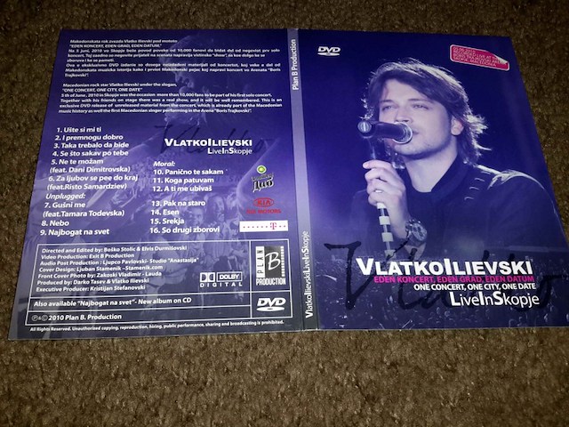 Vlatko Ilievski - Eden koncert, eden grad, eden datum