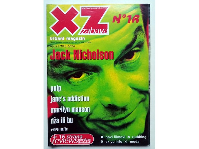 XZ ZABAVA, br. 16  (IV/V, 1998)
