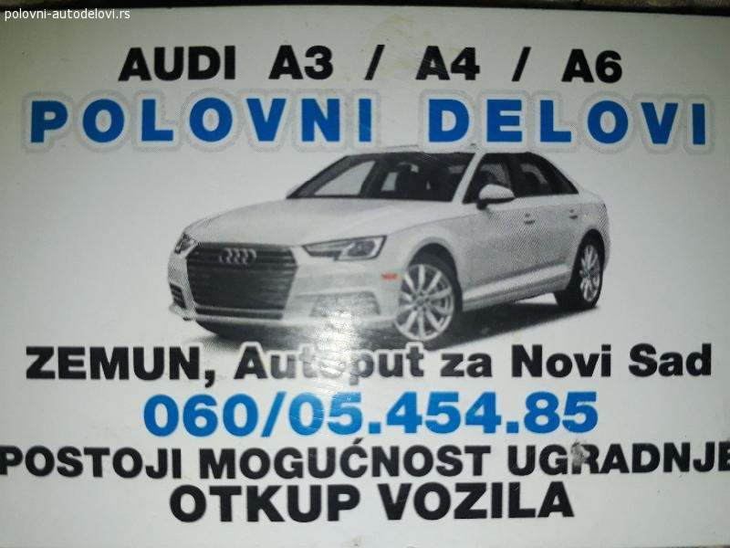 Polovni originalni delovi za a3 a4 a6 .limarija mehanika