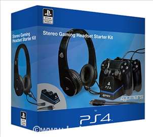 Stereo Gaming headset starter kit PS4