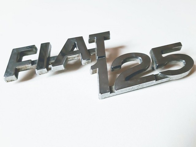 Fiat 125 - znak ORIGINAL