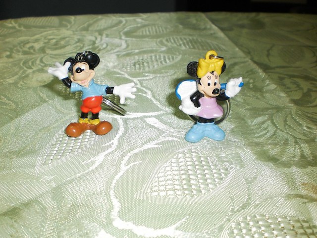 Miki i Mini Maus - stari privesci za kljuceve