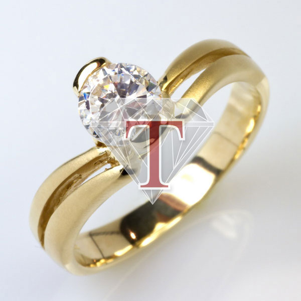 Kraljevski prsten od žutog zlata