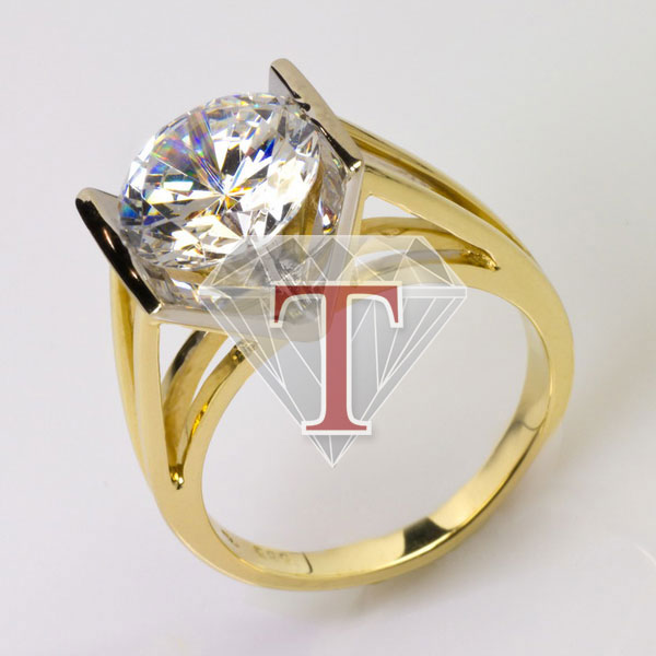 Ekskluzivno vereničko prstenje od žutog zlata