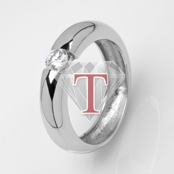 Tradicionalan verenički prsten od belog zlata