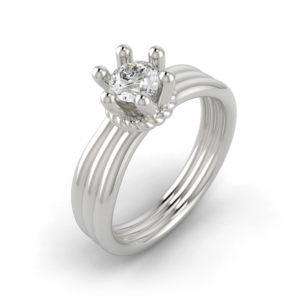 Prsten za veridbu sa dijamantom