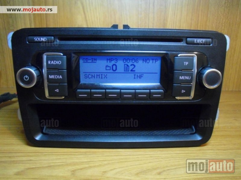 VW Polo cedy Golf 5-6 passat b6 b7 touran Fabricki cd mp3 radio