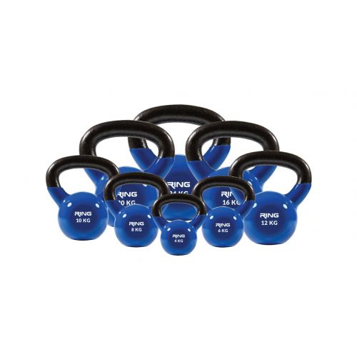 RING set kettlebell vinyl RX DB2174-100kg blue (Rasprodato!)
