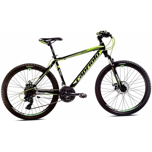 Mountain Bike Oxygen 26 Crna i Zelena 18