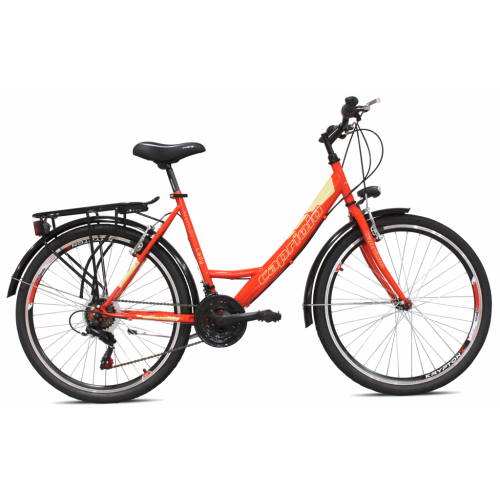 City Bike Metropolis Lady 26 Crvena i Bež 17