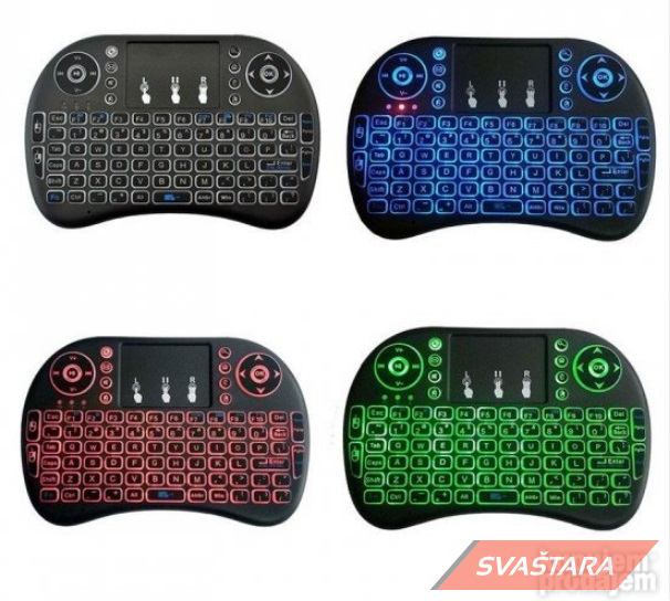 Wireless backlite mini tastatura sa tačpedom