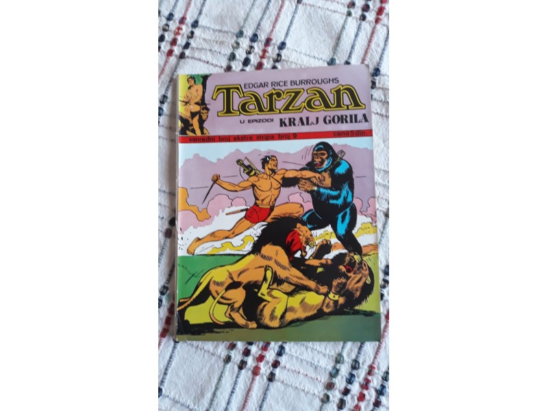 TARZAN KRALJ GORILA, vanredni broj 9, 1974.god.