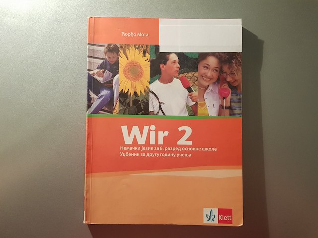 Wir 2, nemacki jezik za 6.razred osnovne skole, udzbeni