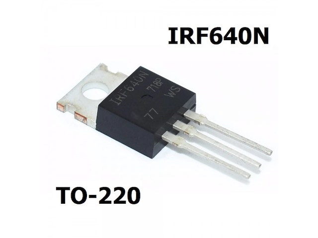 MOSFET tranzistor IRF640N