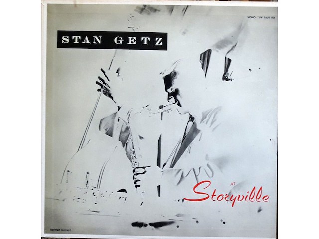 LP: STAN GETZ - AT STORYVILLE (JAPAN PRESS)