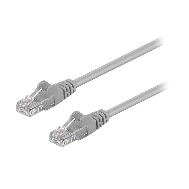 Kabl mrežni pin - pin cat5e 0.5m, sivi