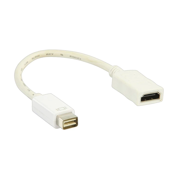 Kabl DVI mini M - HDMI AF, 0.2m